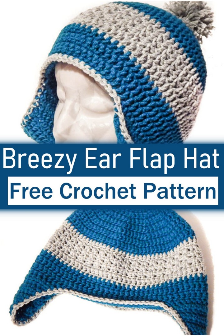 15 Free Crochet Ear Flap Hat Patterns For Beginners - All Sands