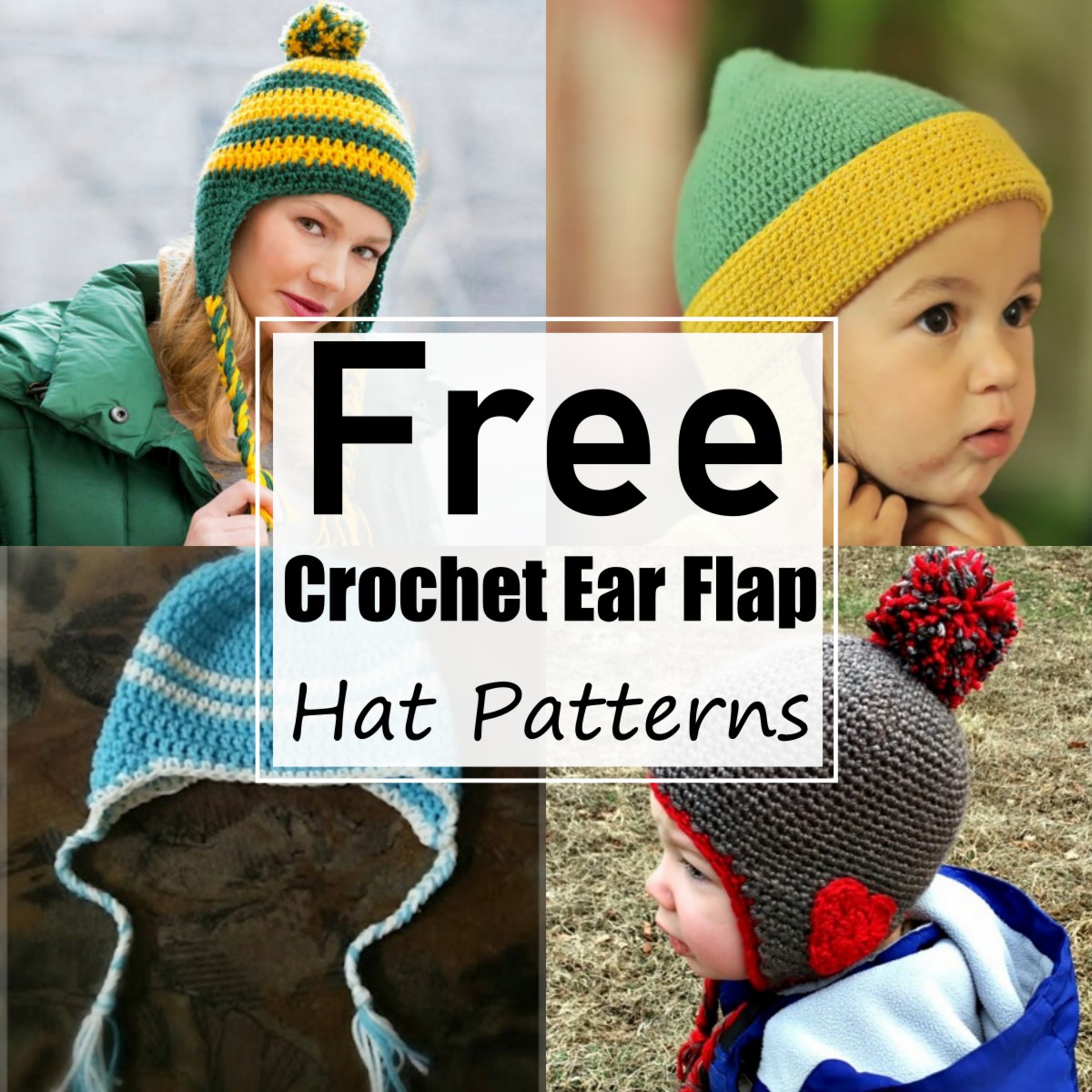 15 Free Crochet Ear Flap Hat Patterns For Beginners - All Sands