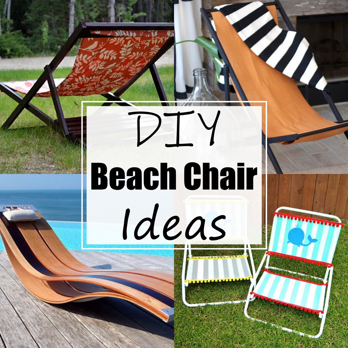 11 DIY Beach Chair Ideas For You To Try - All Sands