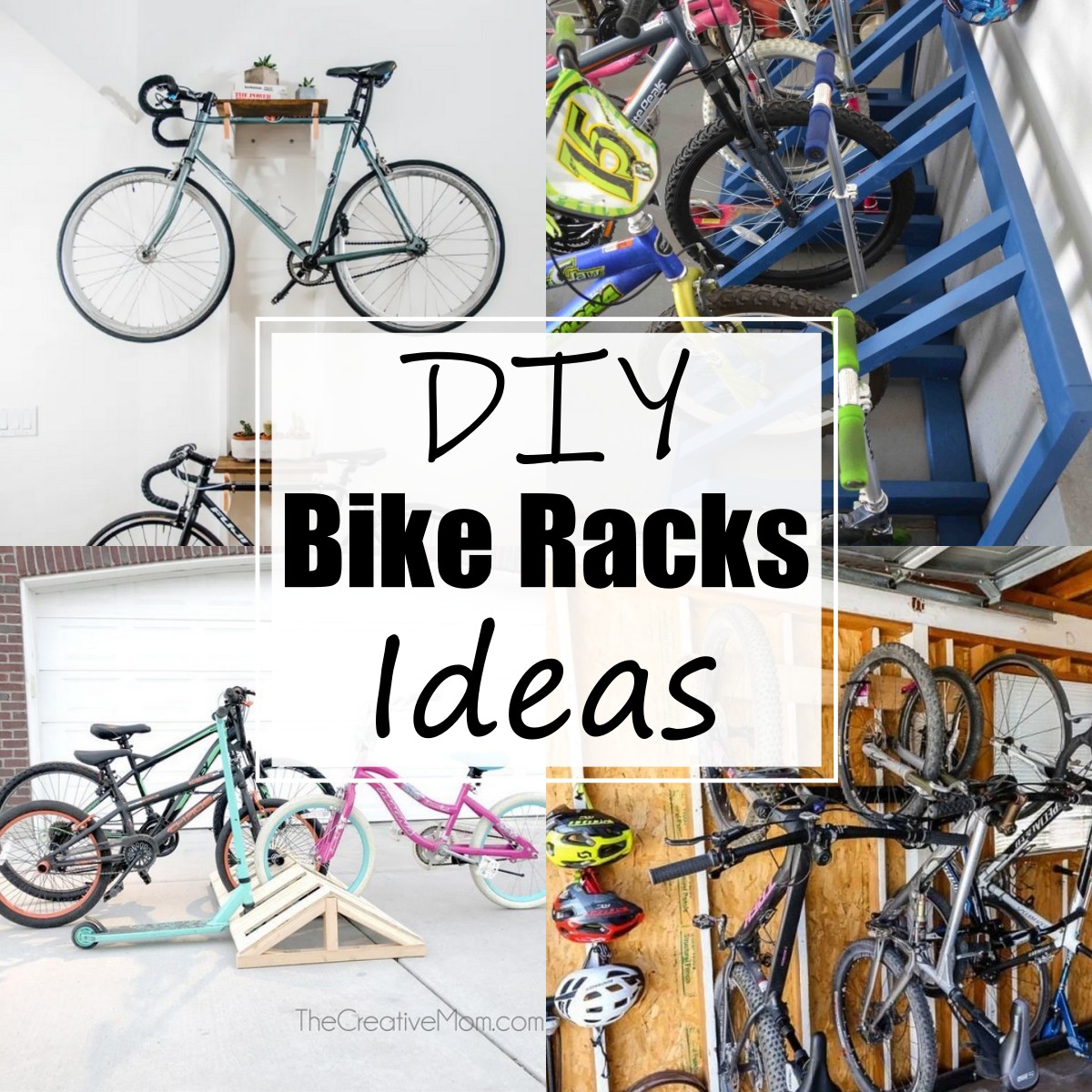 16 DIY Bike Rack Ideas For Your Garage - All Sands