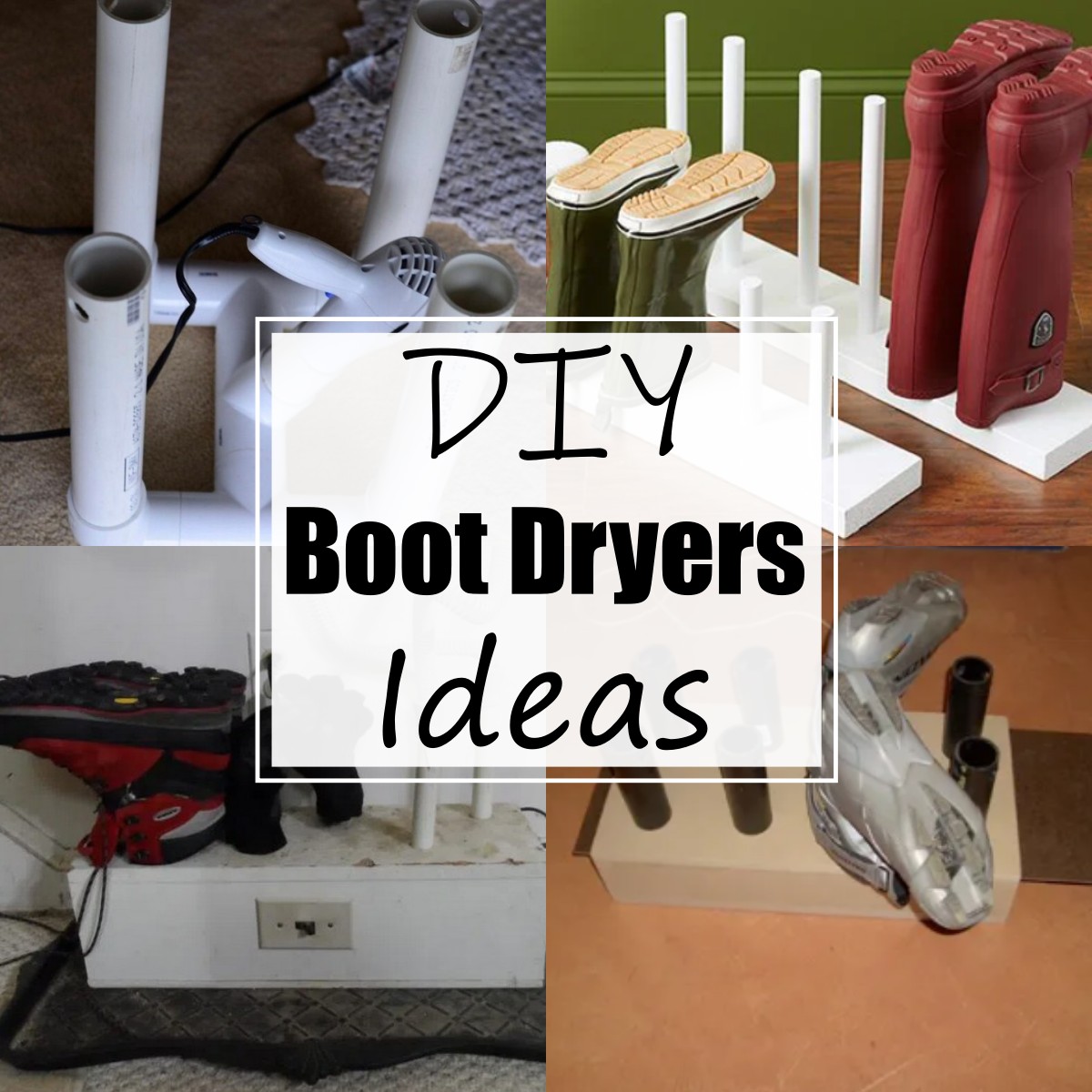 12 DIY Boot Dryer Ideas For Every Home Owner - All Sands