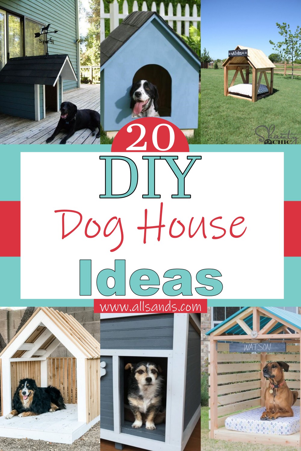 20 DIY Dog House Ideas For Pet's Living - All Sands