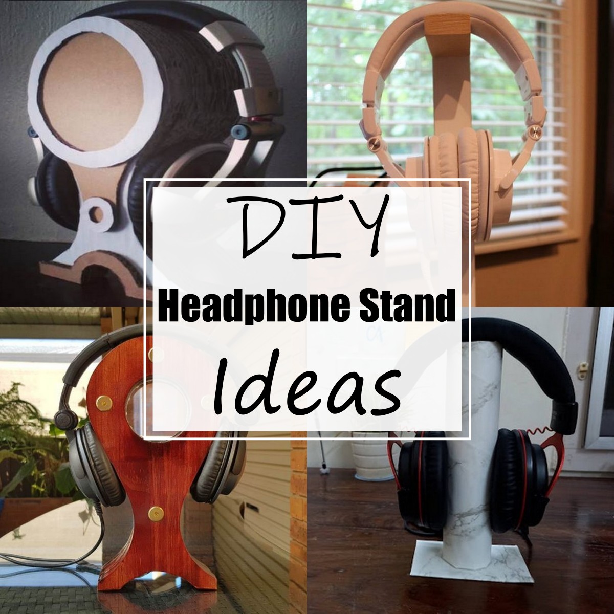 17 Creative DIY Headphone Stand Ideas - All Sands