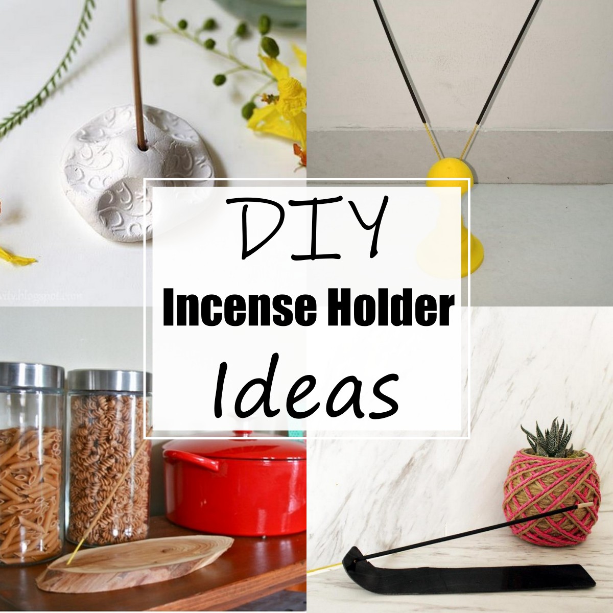 28 DIY Incense Holder Ideas For Every Room - All Sands