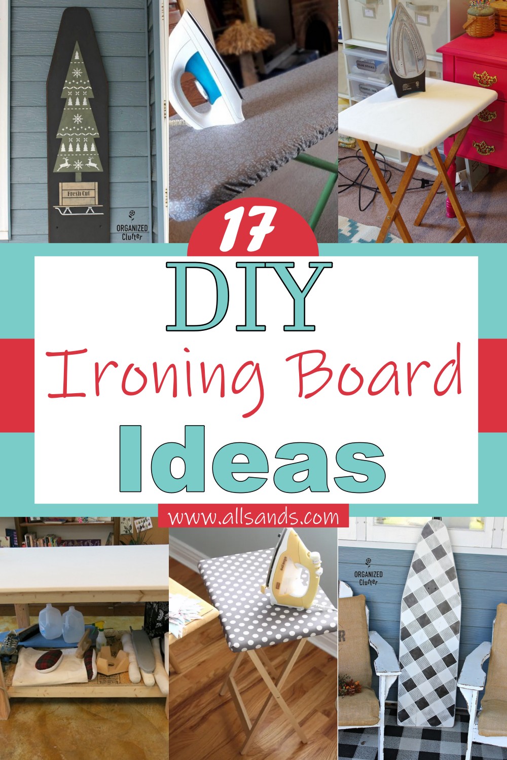17 DIY Ironing Board Ideas For Every Home - All Sands
