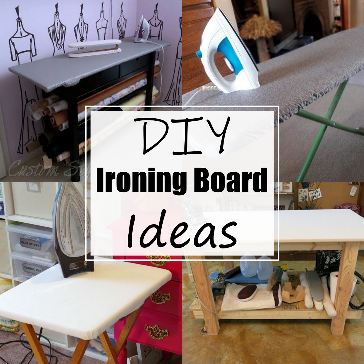 17 DIY Ironing Board Ideas For Every Home - All Sands