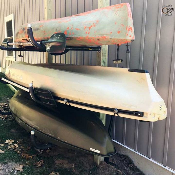 14 DIY Kayak Rack Plans For Boat - All Sands