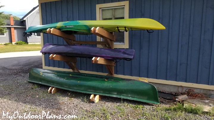 14 DIY Kayak Rack Plans For Boat - All Sands