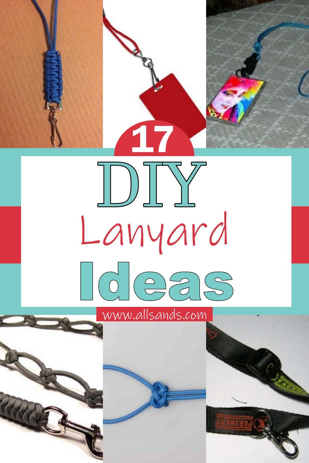 17 Best DIY Lanyard Ideas With Different Stuff - All Sands