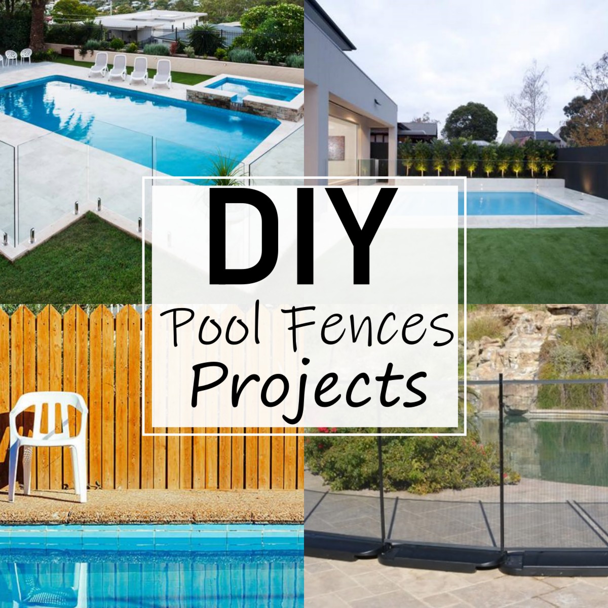 10 DIY Pool Fence Ideas To Make Boundary Around - All Sands