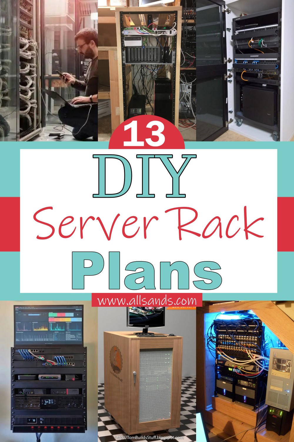 13 DIY Server Rack Plans For Data Centers - All Sands