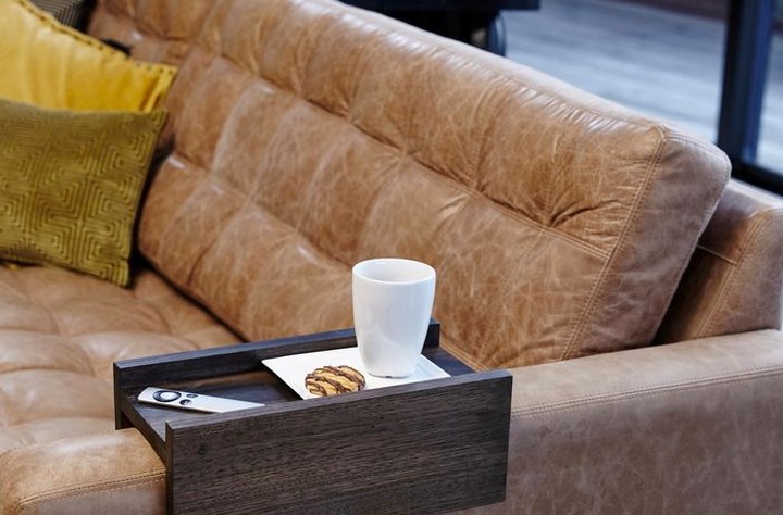27 DIY Sofa Arm Table Ideas For Living Room - All Sands