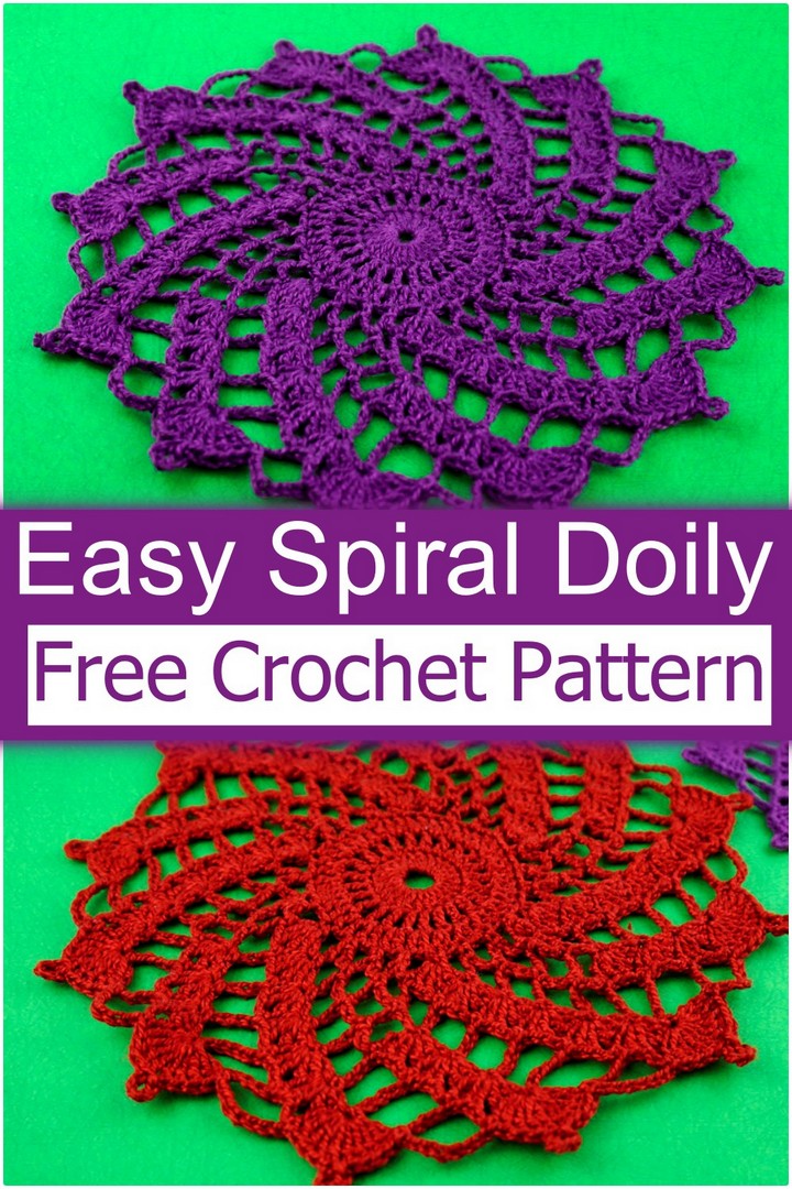 16 Free Crochet Spiral Patterns - All Sands
