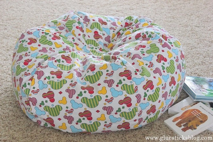 15 Fun DIY Bean Bag Chair Ideas For Home Decor - All Sands