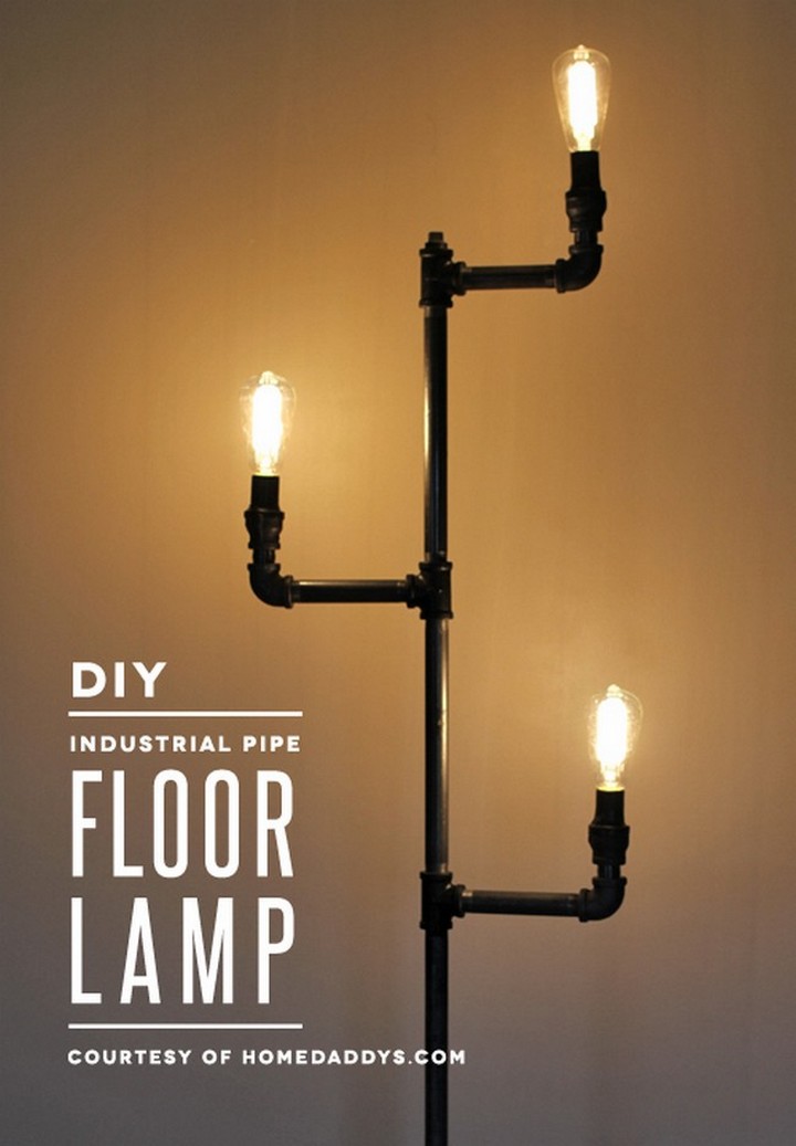 19 DIY Floor Lamp Projects For Indoor Decor - All Sands