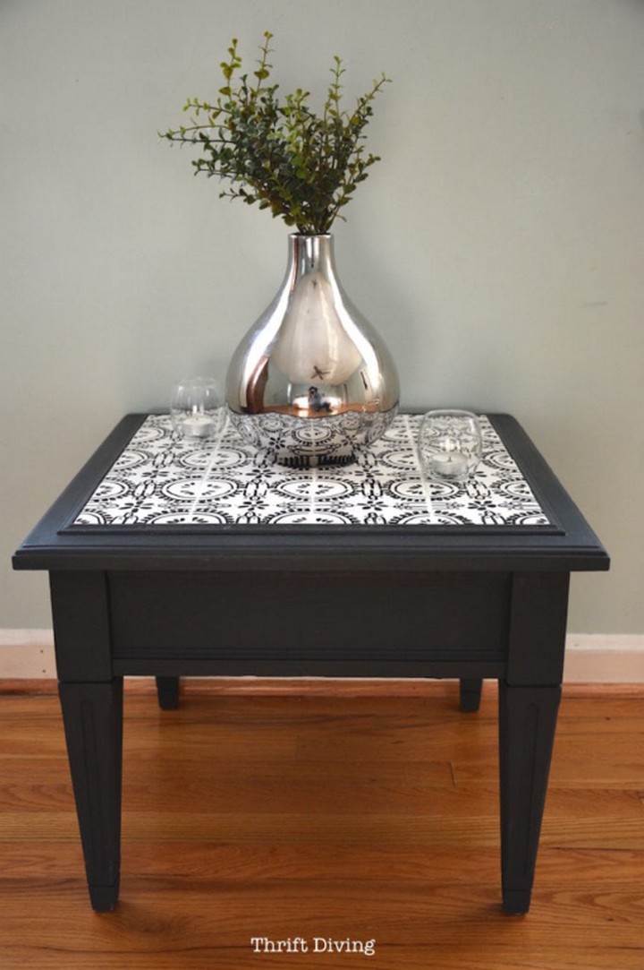 12 DIY Tile Table Plans For Your Home Decor - All Sands