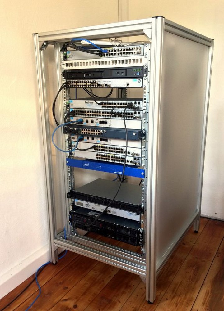 13 DIY Server Rack Plans For Data Centers - All Sands