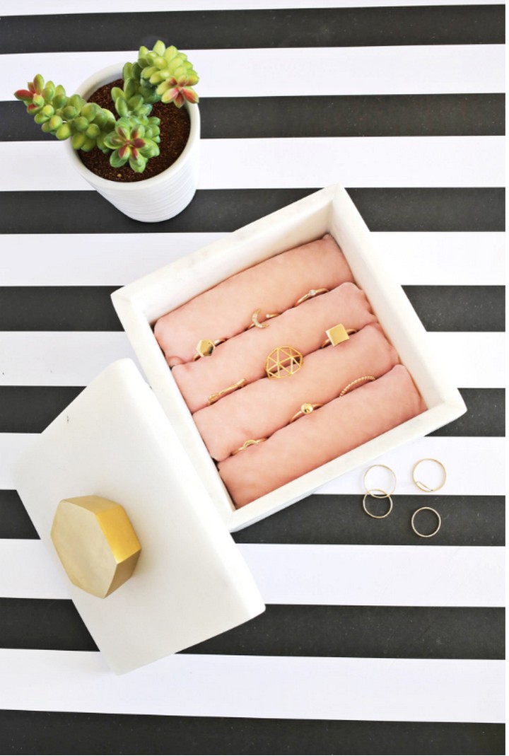 18 DIY Jewelry Box Ideas For Ladies - All Sands