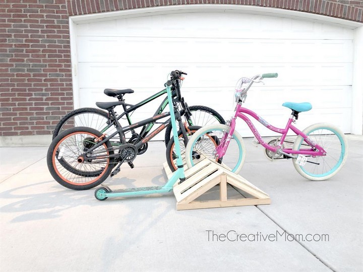 16 DIY Bike Rack Ideas For Your Garage - All Sands