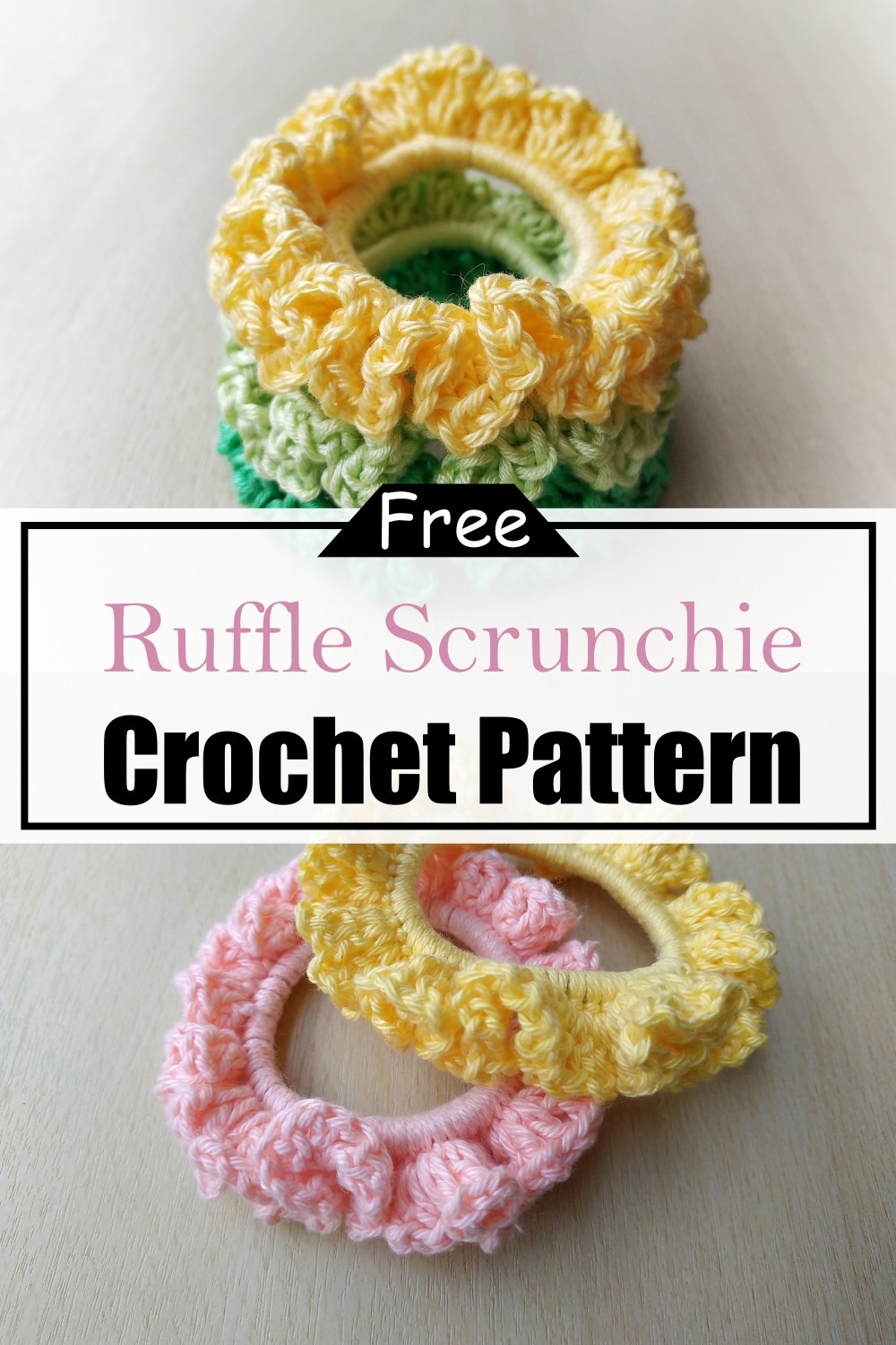 20 Crochet Scrunchie Patterns For Gift Giving - All Sands