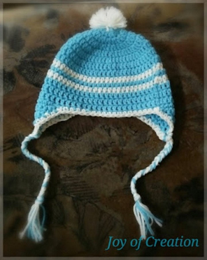 15 Free Crochet Ear Flap Hat Patterns For Beginners - All Sands