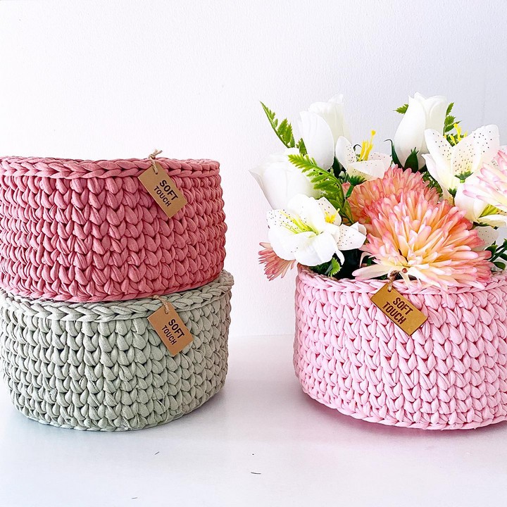 16 Free Crochet Basket Patterns For Storage - All Sands