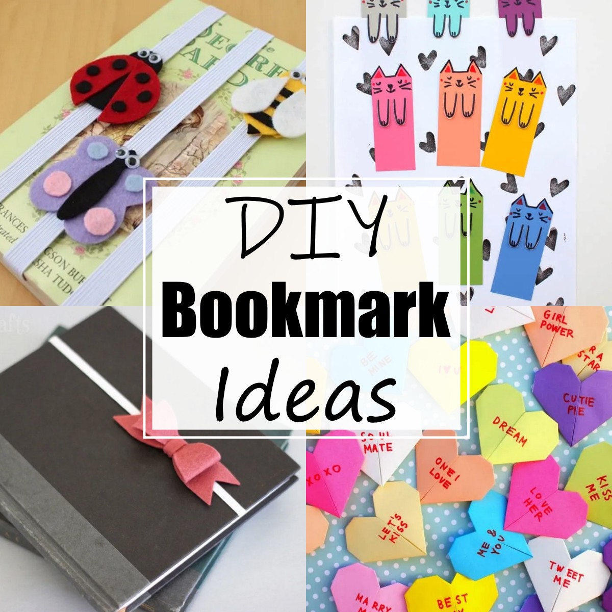 15 DIY Bookmark Ideas done - All Sands