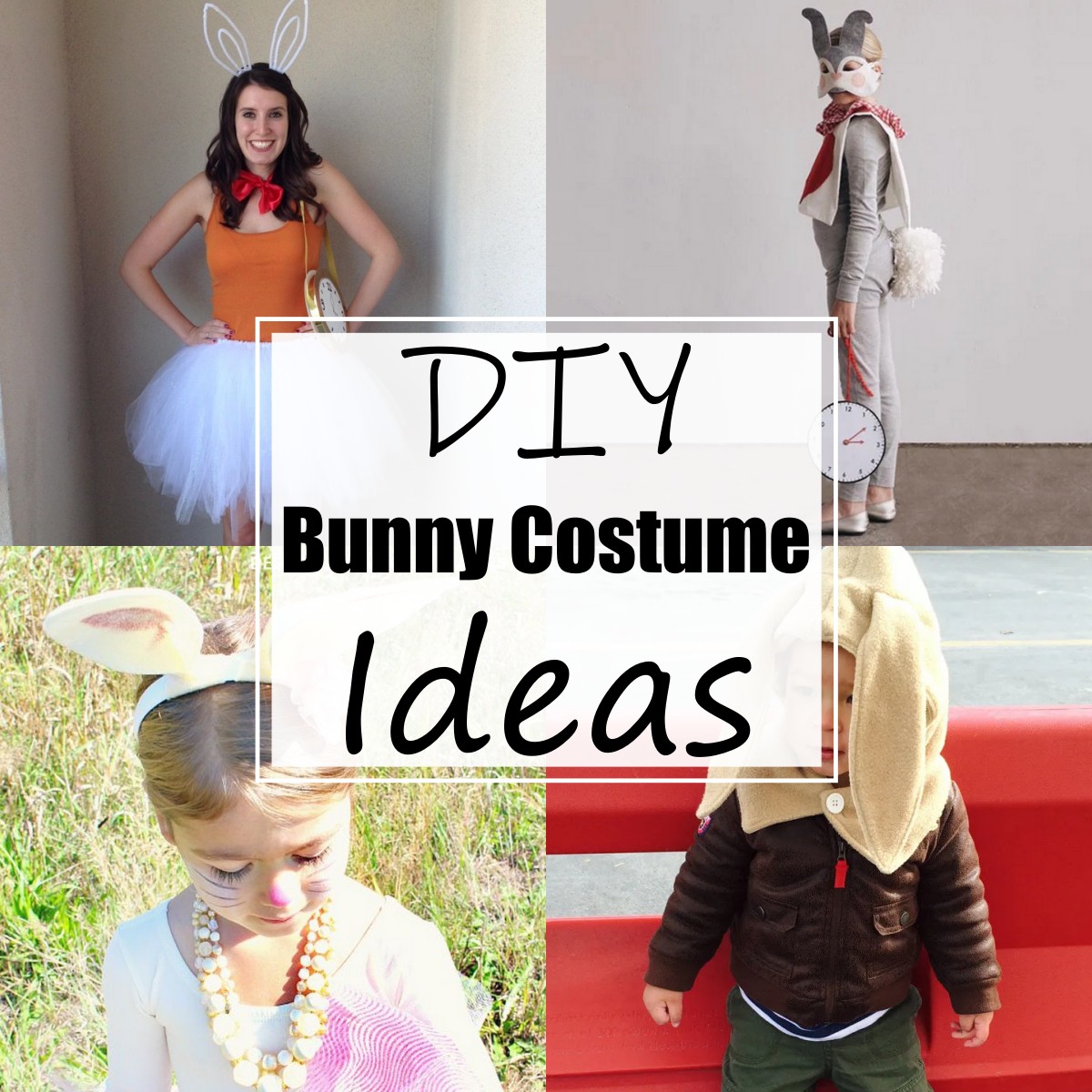 15 Creative & Fun DIY Bunny Costume Ideas - All Sands