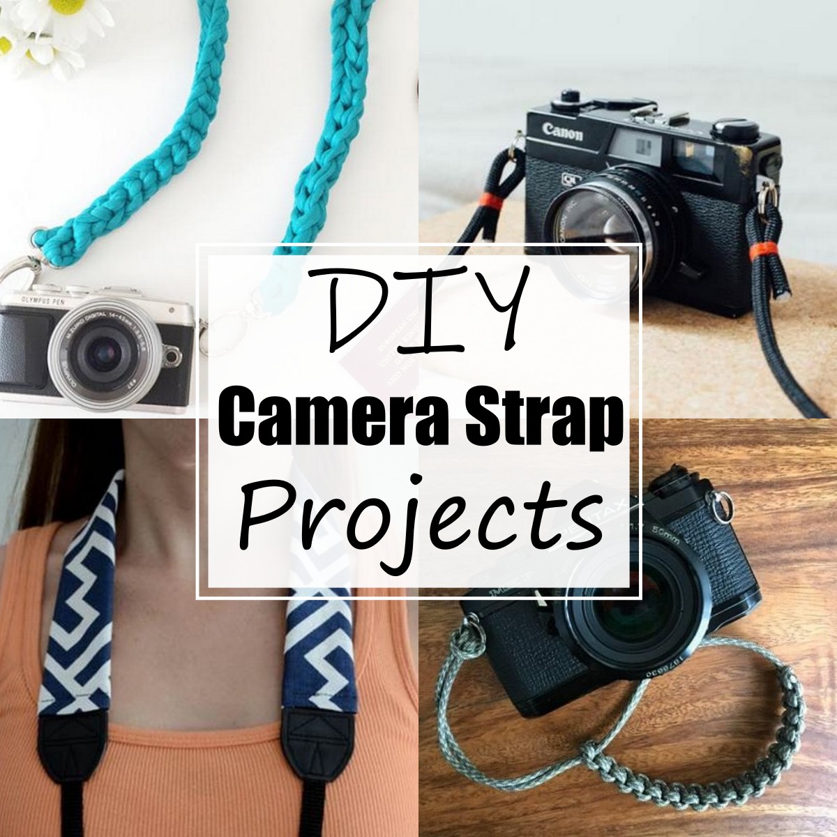 29 Creative DIY Camera Strap Ideas For Photographers - All Sands