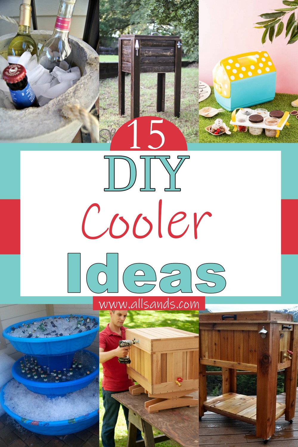 15 DIY Cooler Ideas For Trips And Outings - All Sands