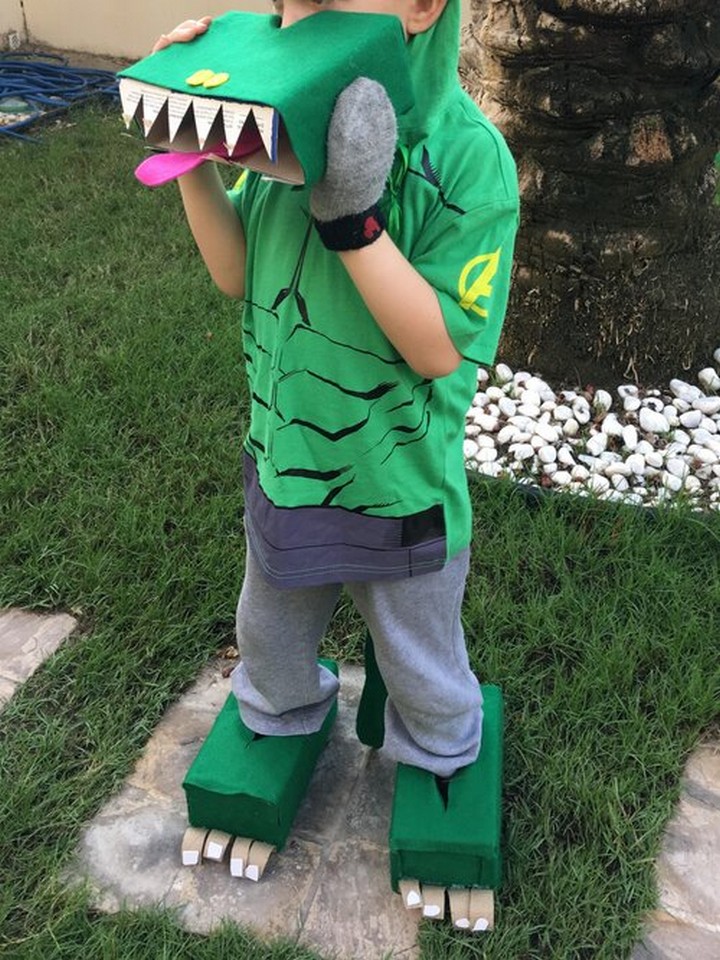 20 Easy And Fun DIY Dinosaur costume Ideas - All Sands