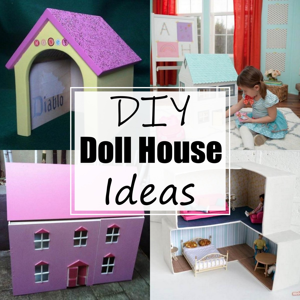 25 DIY Doll House Ideas To Try - All Sands