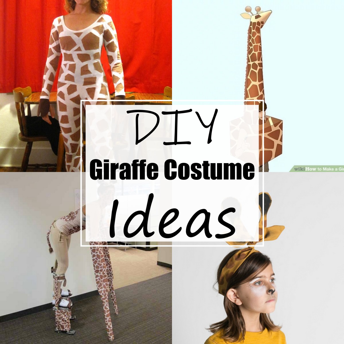 14 DIY Giraffe Costume Ideas For Cosplay - All Sands