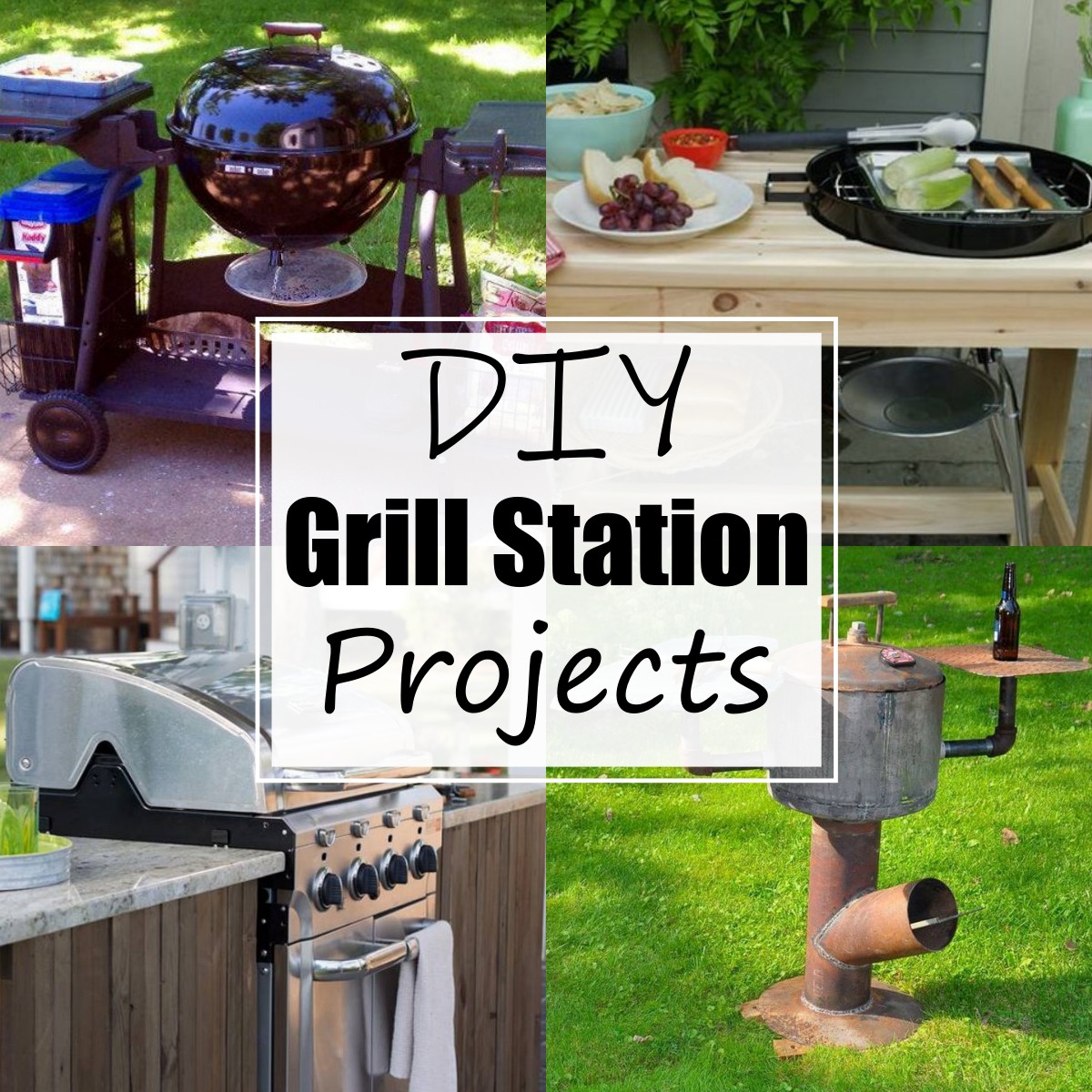 20 DIY Grill Station Projects done - All Sands