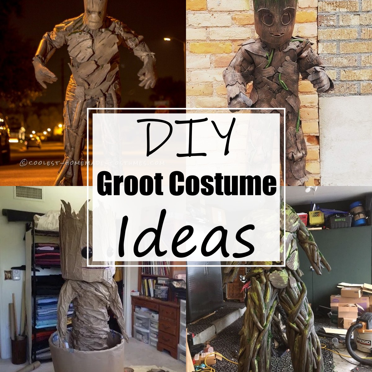 17 DIY Groot Costume Ideas For Marvel Fans - All Sands