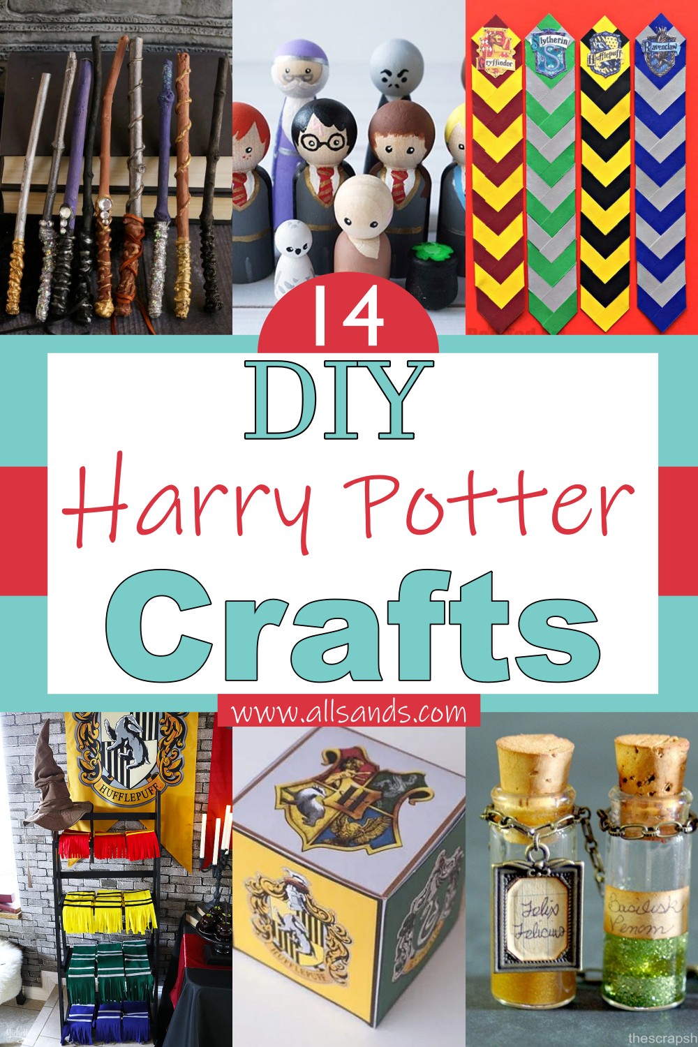 14 DIY Harry Potter Crafts done - All Sands