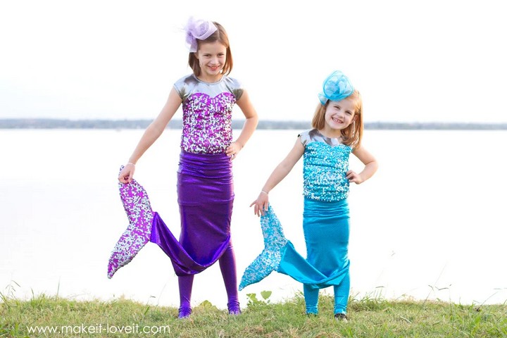 15 Easy DIY Mermaid Costume Ideas For Parties - All Sands