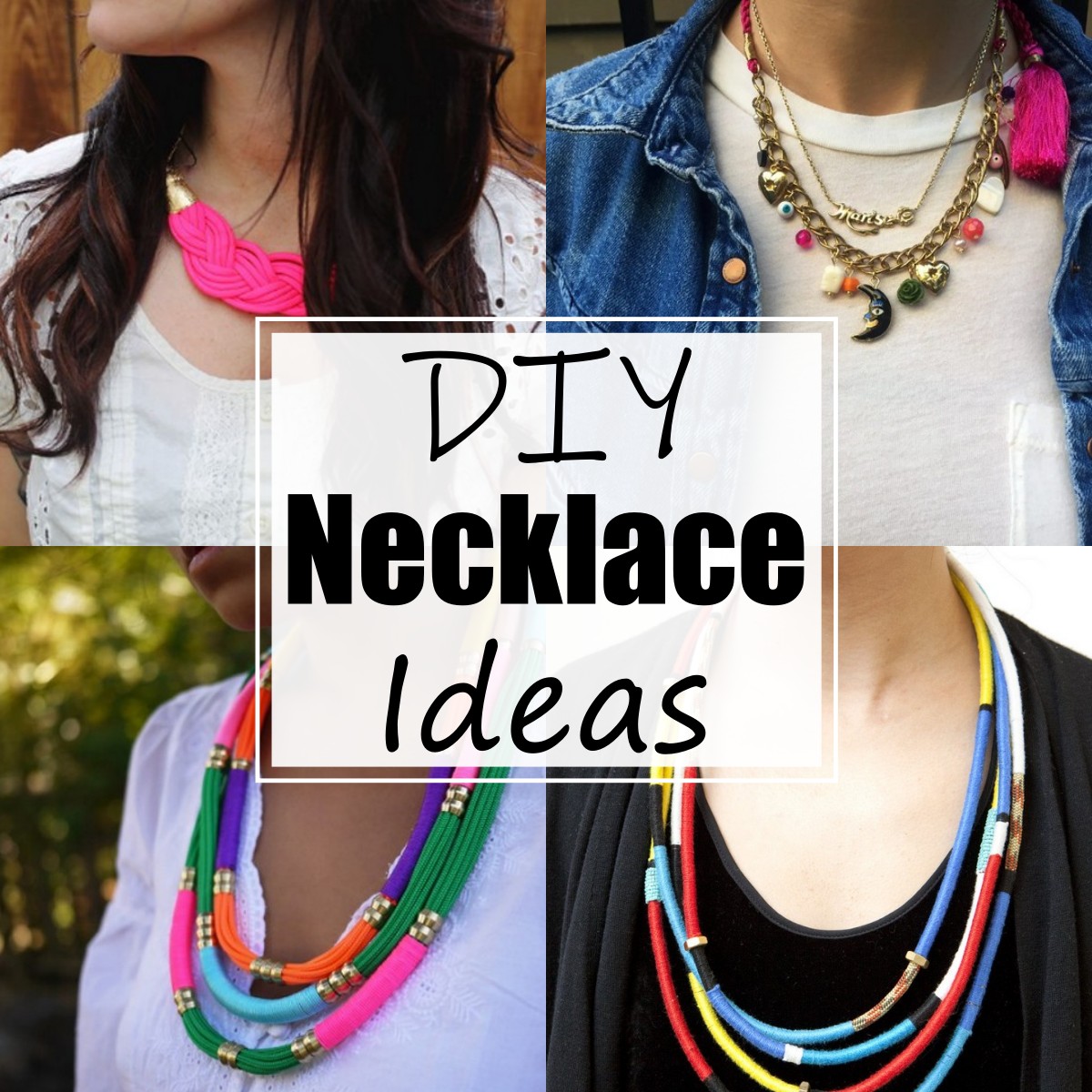 15 Beautiful DIY Necklace Ideas For Ladies - All Sands