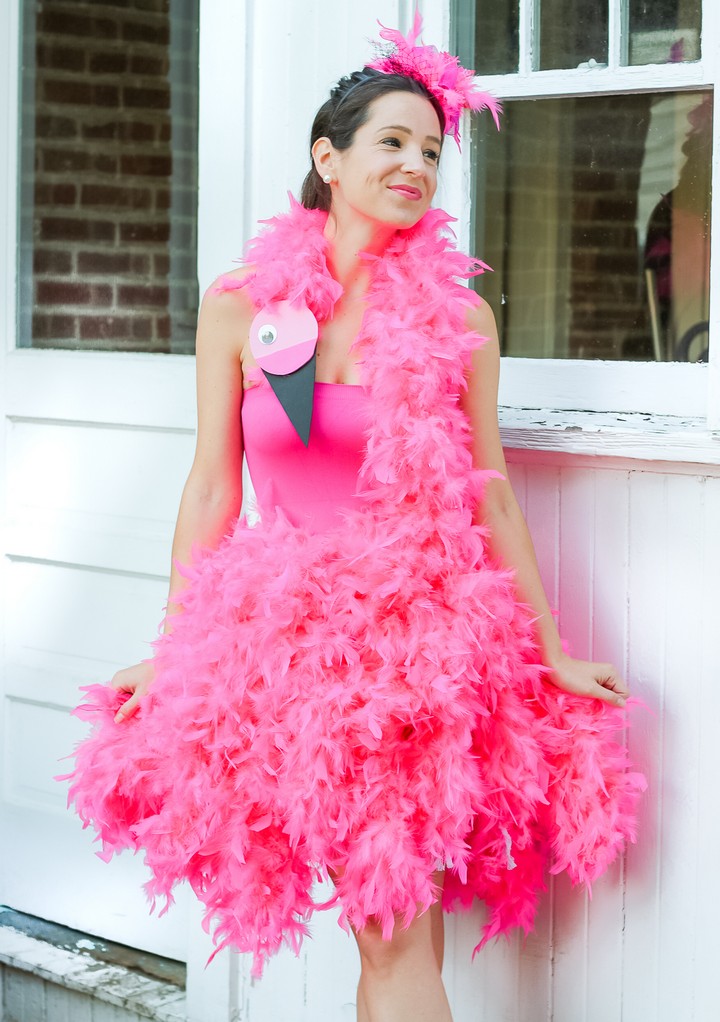 16 Creative DIY Flamingo Costume Ideas For Holiday Season - All Sands