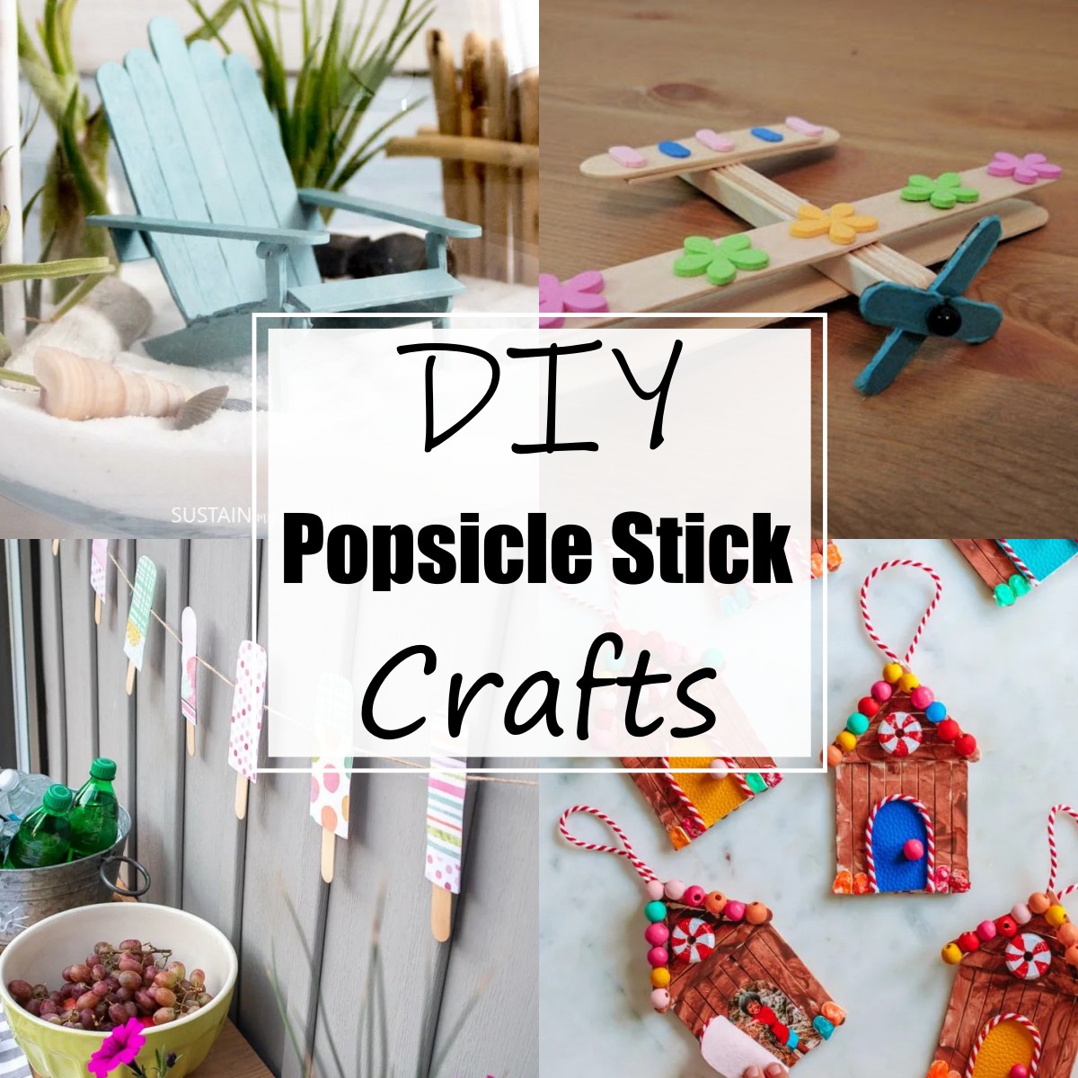 20 DIY Popsicle Stick Crafts done - All Sands