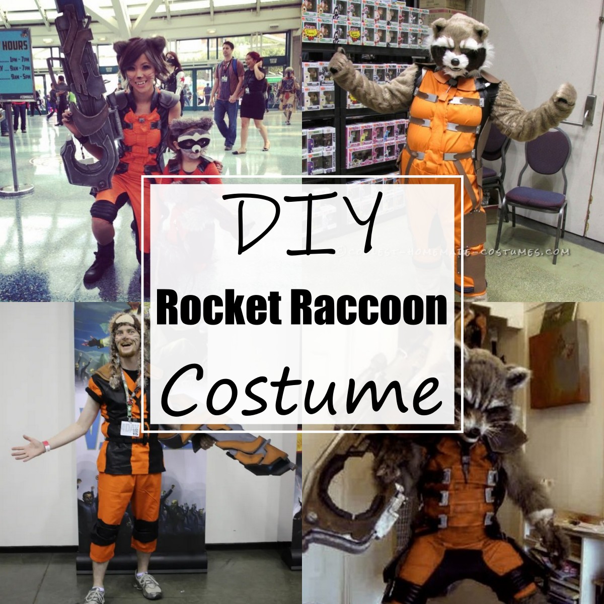 11 DIY Rocket Raccoon Costume Ideas To Have Fun - All Sands
