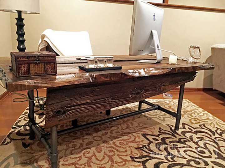 14 DIY Executive Desk Plans For Home Office - All Sands