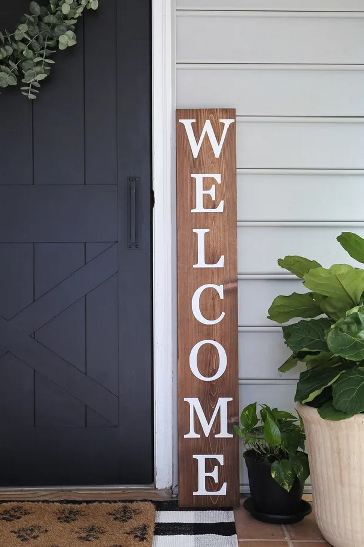 12 Creative DIY Welcome Sign Ideas - All Sands