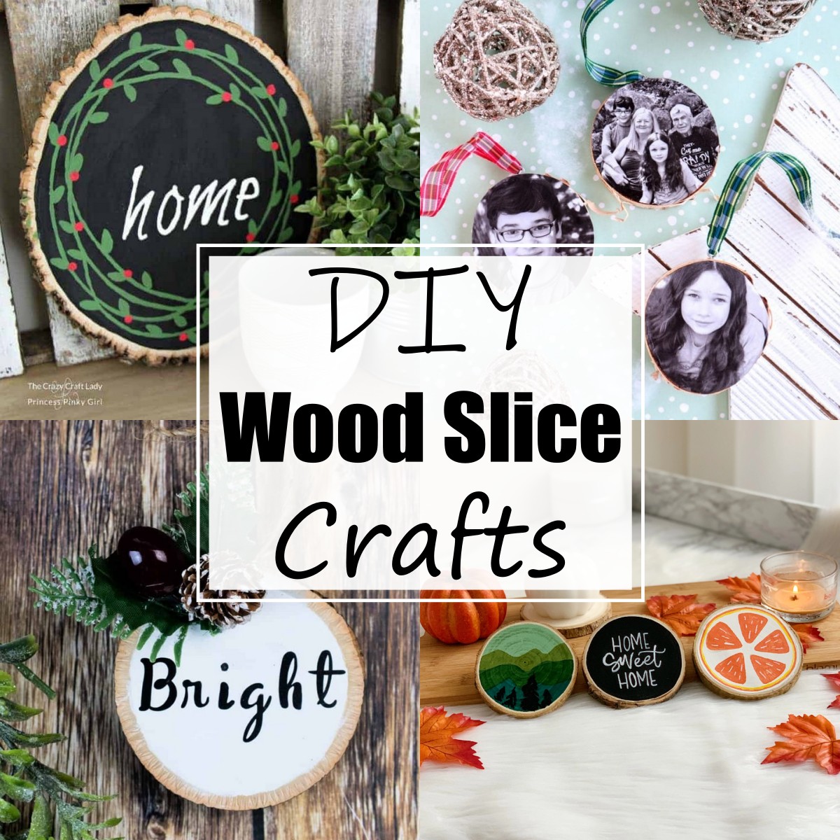 15 DIY Wood Slice Craft Ideas For Everyone To Try - All Sands