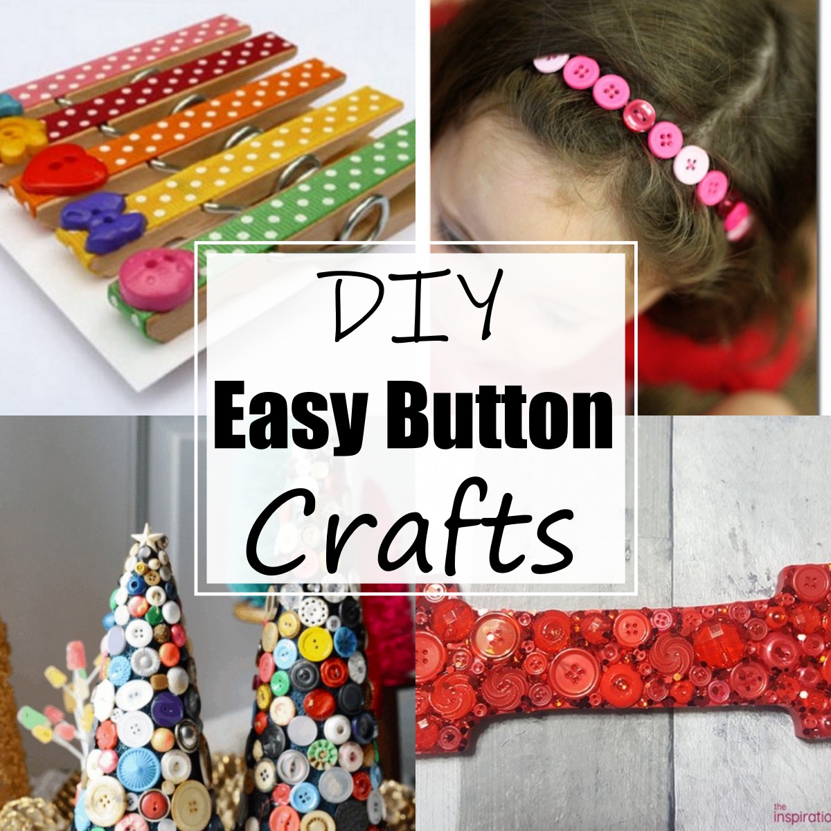 14 Easy Button Craft Ideas For Kids - All Sands