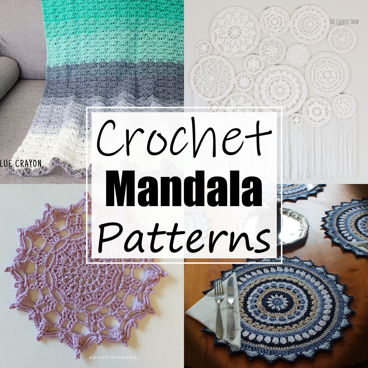 15 Free Crochet Mandala Patterns For Ultimate Decor done - All Sands