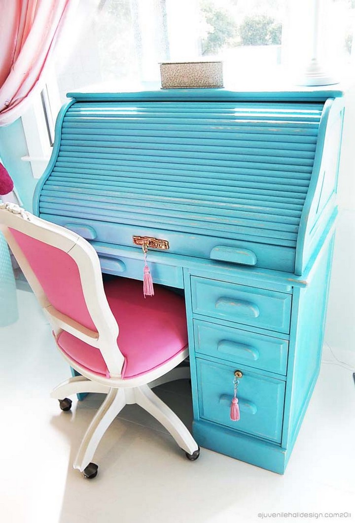 15 DIY Roll Top Desk Plans For Indoor Decor - All Sands