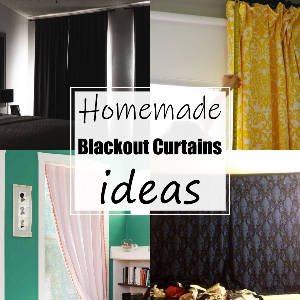 24 Homemade Blackout Curtain ideas For Bedroom - All Sands