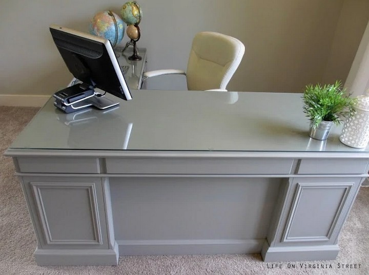 14 DIY Executive Desk Plans For Home Office - All Sands