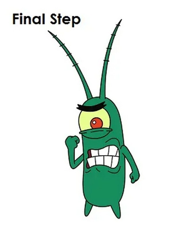 11 Easy Plankton Drawing Ideas - All Sands